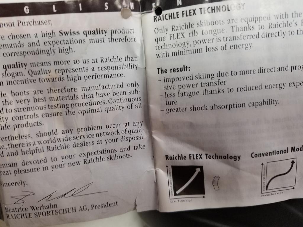 Raichle Flexon Race Liner