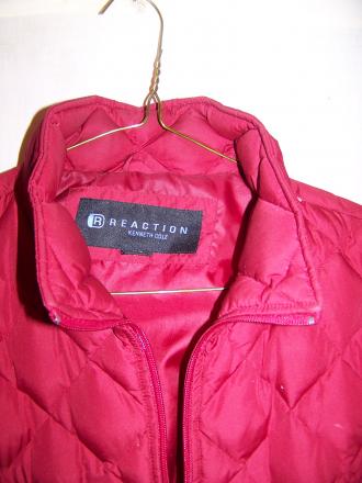 Kenneth Cole Down Puffy Sweater Jacket, Medium