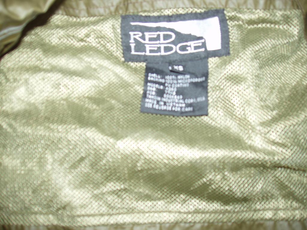 RED LEDGE Rain Jacket Size X SMALL