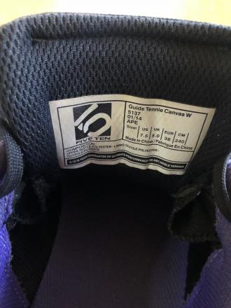 5.10 canvas Tennie approach shoes