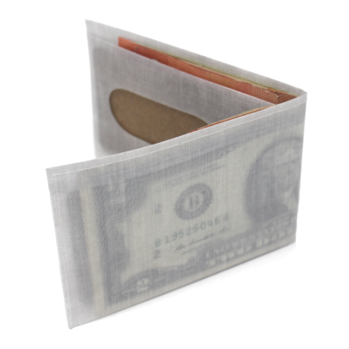 Lean Wallet White by Hawbuck