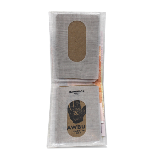 Lean Wallet White by Hawbuck