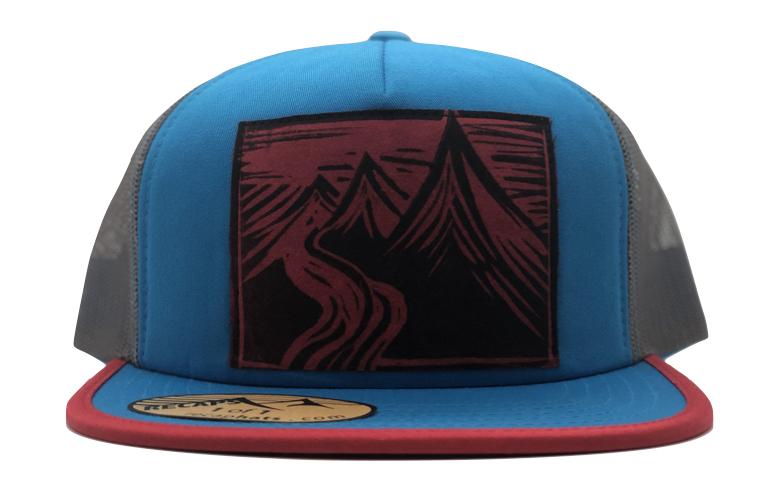 Mountains & River by Recaps Hats