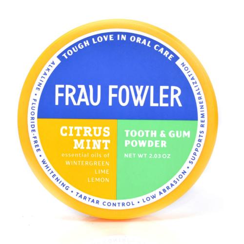 Tooth Powder Paste by Frau Fowler