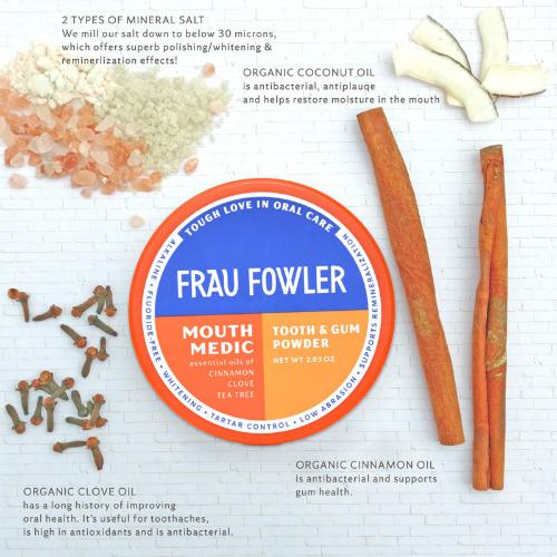 Tooth Powder Paste by Frau Fowler
