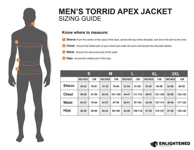 Men's Torrid APEX Jacket by Enlightened Equipment