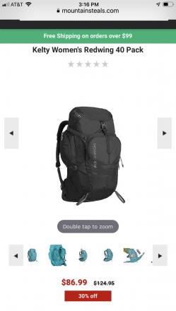 Kelty Redwing 40 Backpack