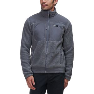 Mid-Ivory Sherpa Fleece Jacket - Men's Granite/Pavement, S - Fair