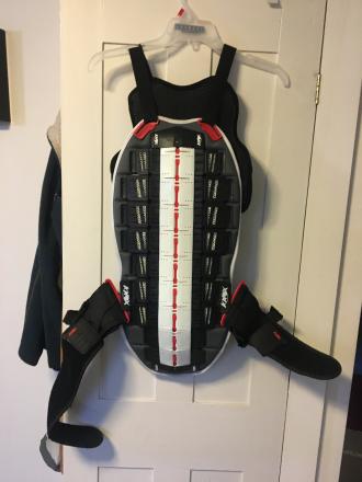 Knox motorcycle chest and back protectors