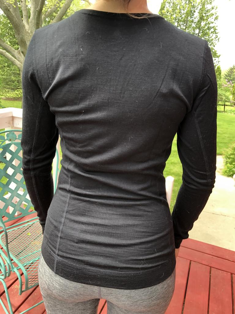 Smartwool V-Neck Midweight Base Layer, Women's Small