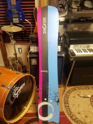 151 Snofisk Puckerfisk Carbon Fiber snowboard
