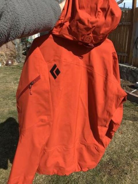 Black Diamond Men's Mission Shell, Fits like Large, GoreTex