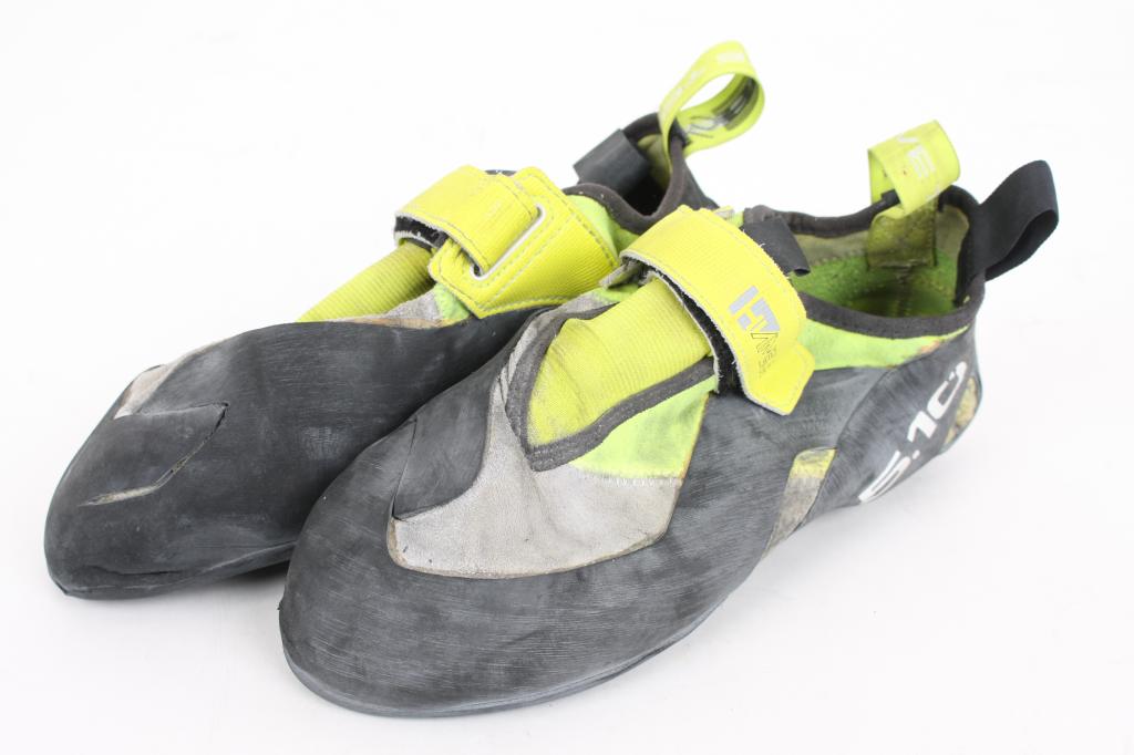 Hiangle Synthetic Climbing Shoe Semi-Solar Green, 9.5 - Fair