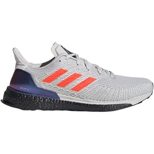 Solar Boost ST 19 Running Shoe - Men's Grey One/Solar Red/FTW White, 13 ...