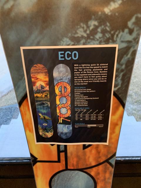 LAUNCH ECO SNOWBOARD