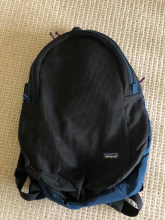 Retro Patagonia Blue Backpack